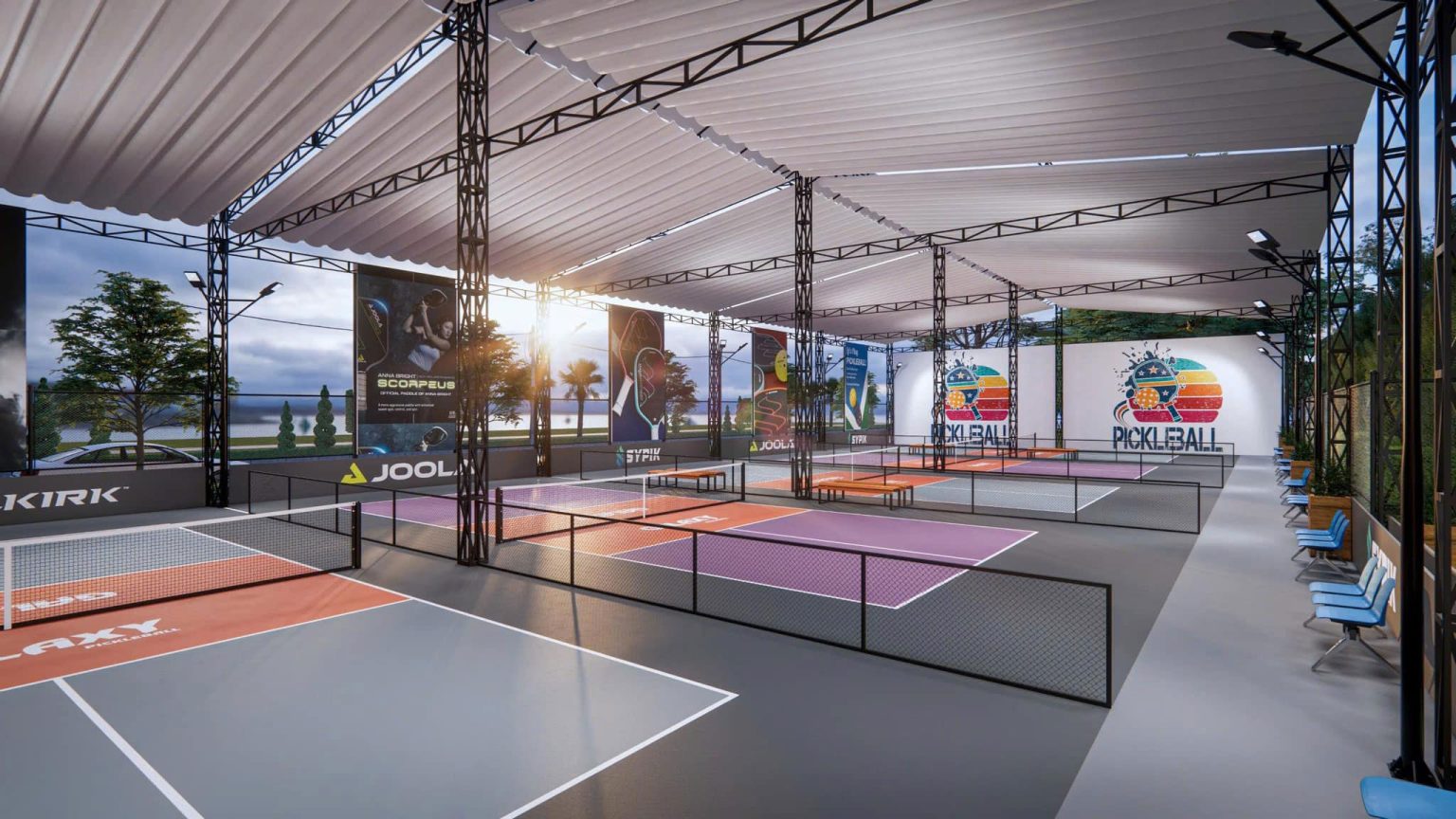 Kích thước sân Pickleball Việt Nam và Quốc Tế hiện nay